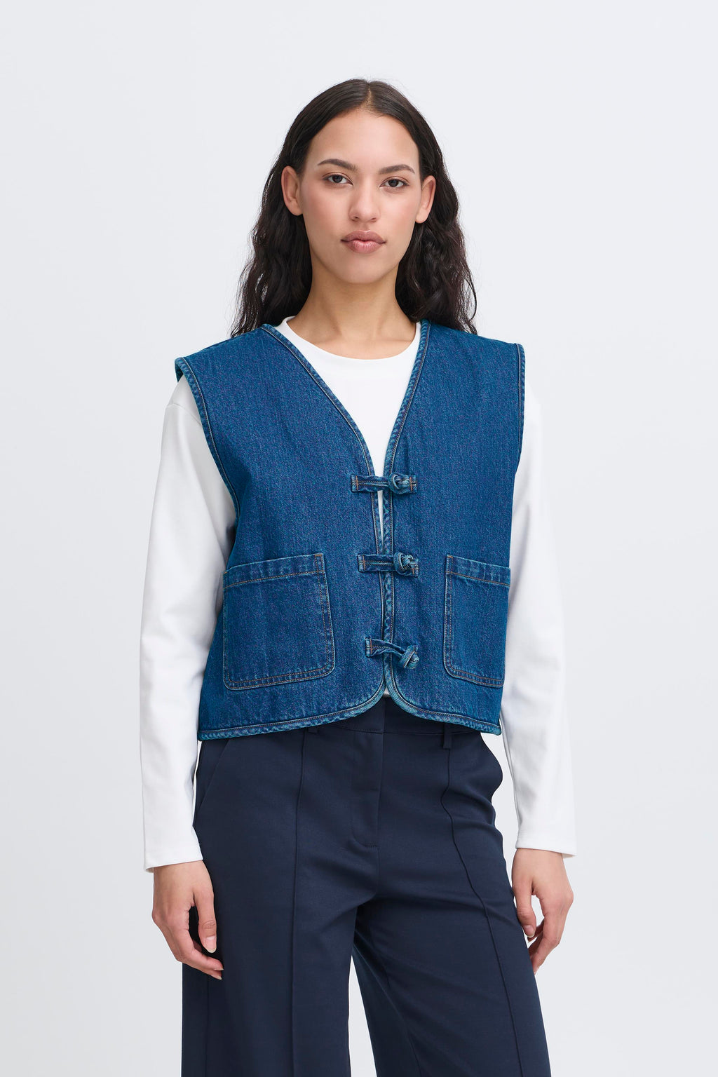 Débardeur - Pellie (Medium blue) – Boutique La Fabrik